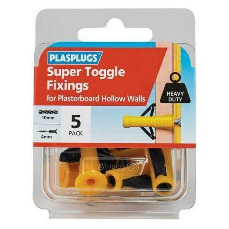 Super Toggle Plasterboard Fixing | Holbury Hardware Stores