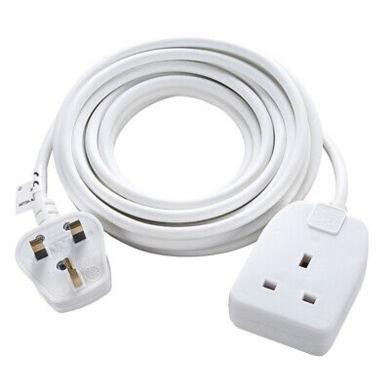 10 Metre Trailing Extension Lead 1 Gang 13A Masterplug | Holbury ...
