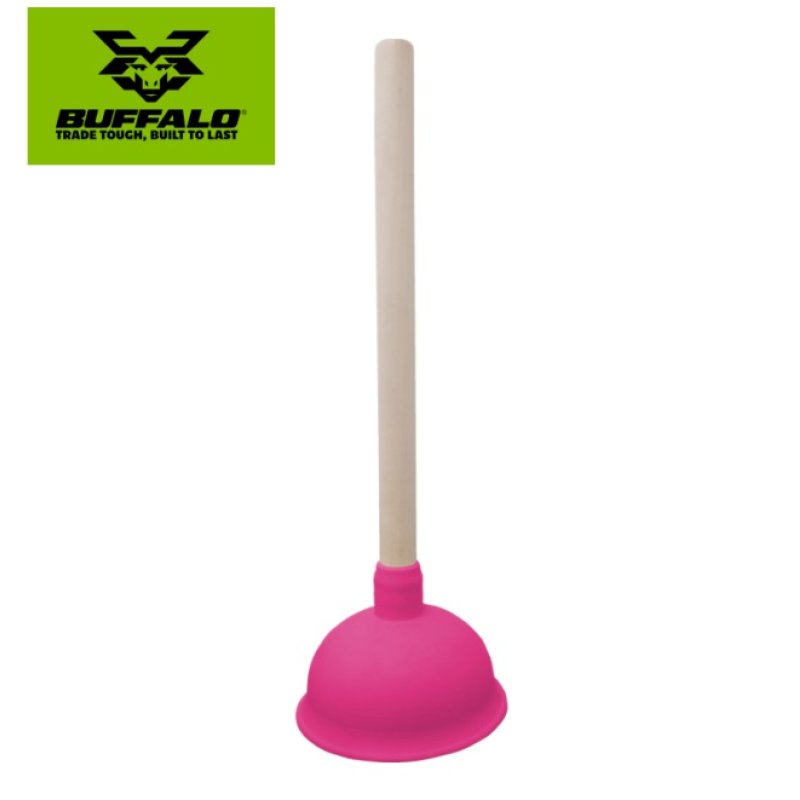 Buffalo POP Rubber Plunger Pink | Holbury Hardware Stores