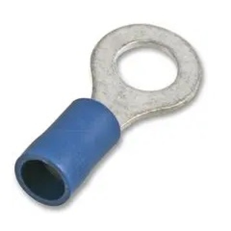 Ring Crimp Terminal Blue 8mm 30A | Holbury Hardware Stores