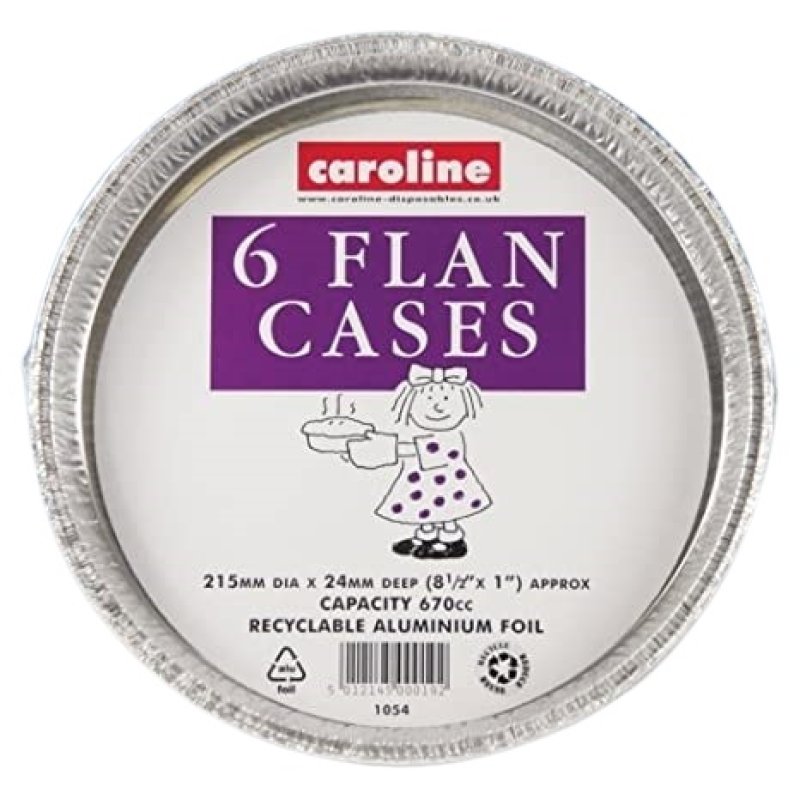 9 Foil Flan Case 6 1/2" | Holbury Hardware Stores