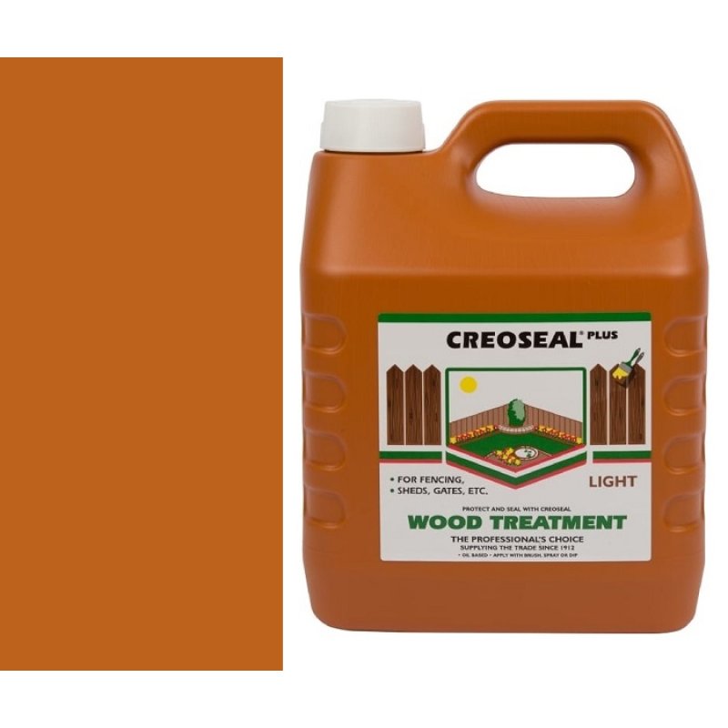 4 Litre Light Brown Creoseal | Holbury Hardware Stores