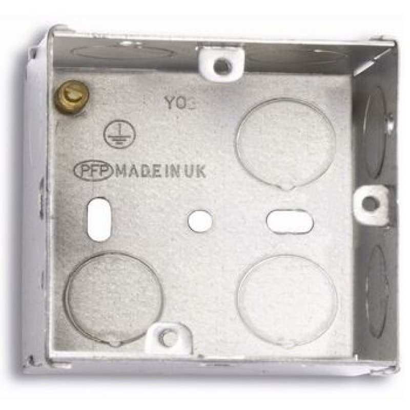 35Mm Metal Box 1 Gang | Holbury Hardware Stores