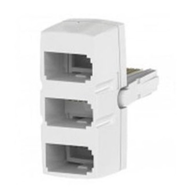Phone Socket 3 Way Adapter | Holbury Hardware Stores