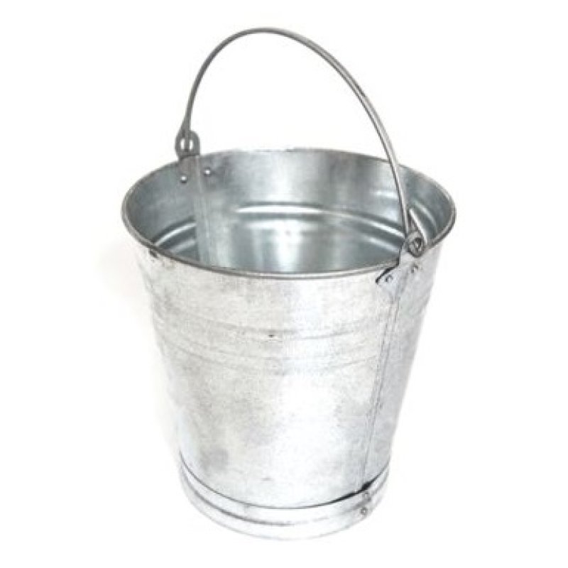 10 Litre Galvanised Bucket | Holbury Hardware Stores