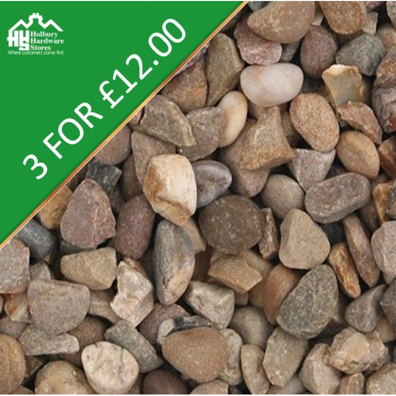 20Mm Clean Gravel 20Kg | Holbury Hardware Stores