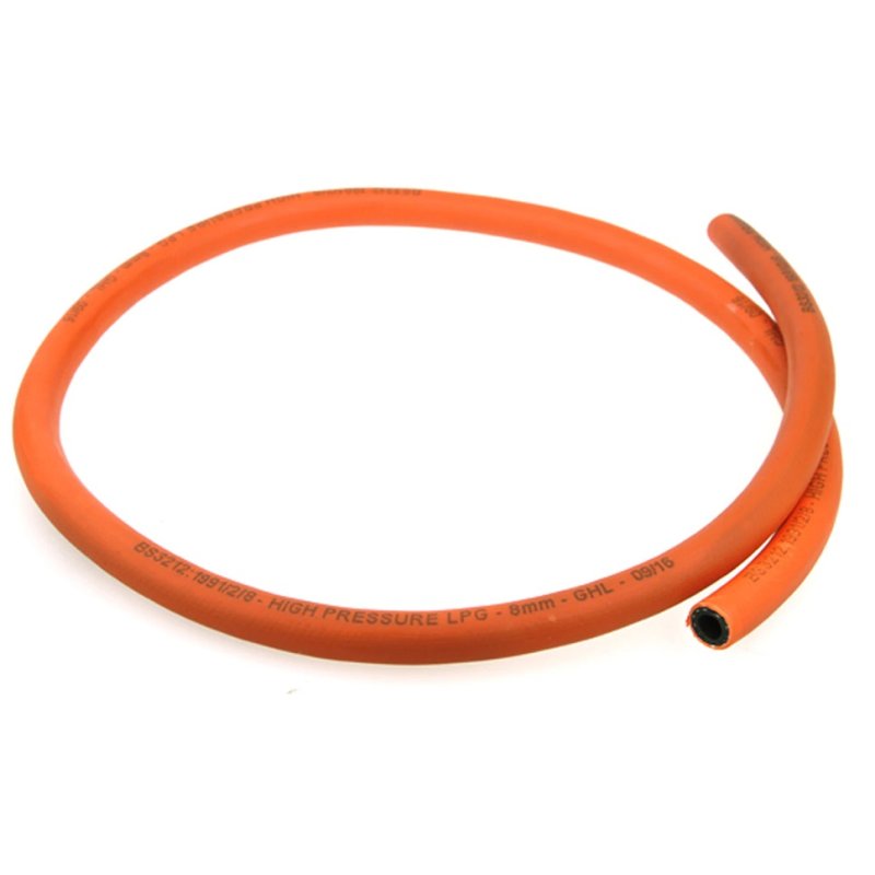Low Pressure Orange Gas Hose Per Metre | Holbury Hardware Stores