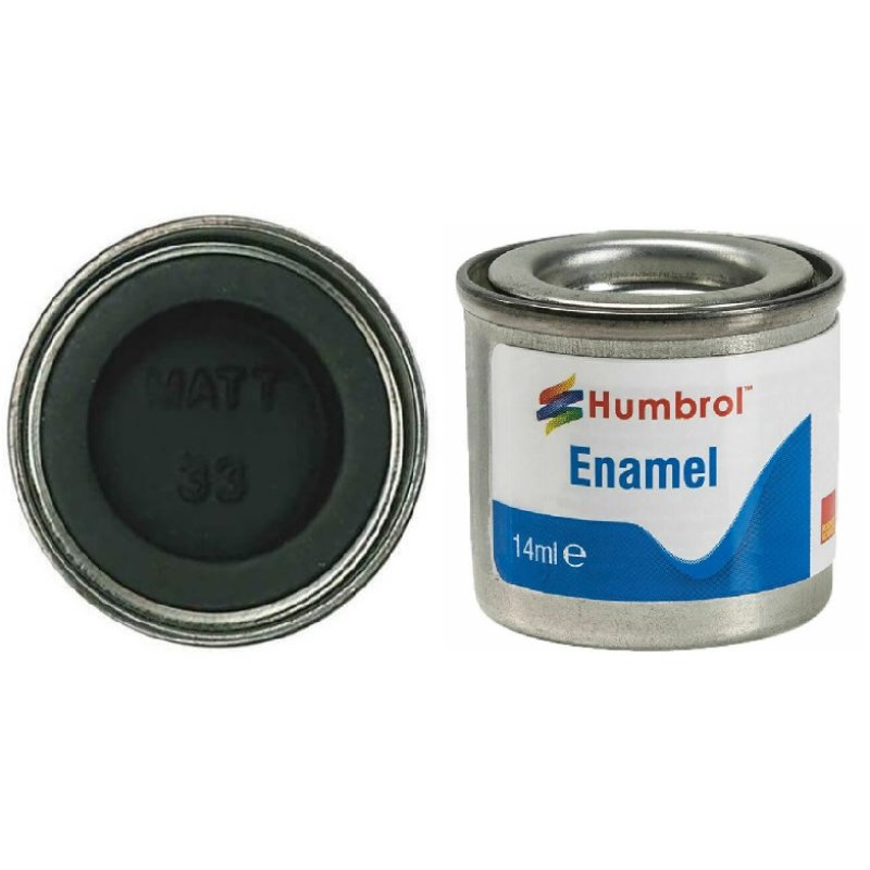 Humbrol No.33 Matt Black | Holbury Hardware Stores