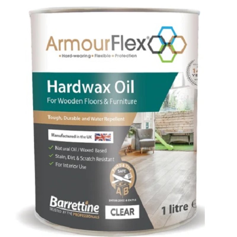 Armourflex Hardwax Oil 1L Satin | Holbury Hardware Stores