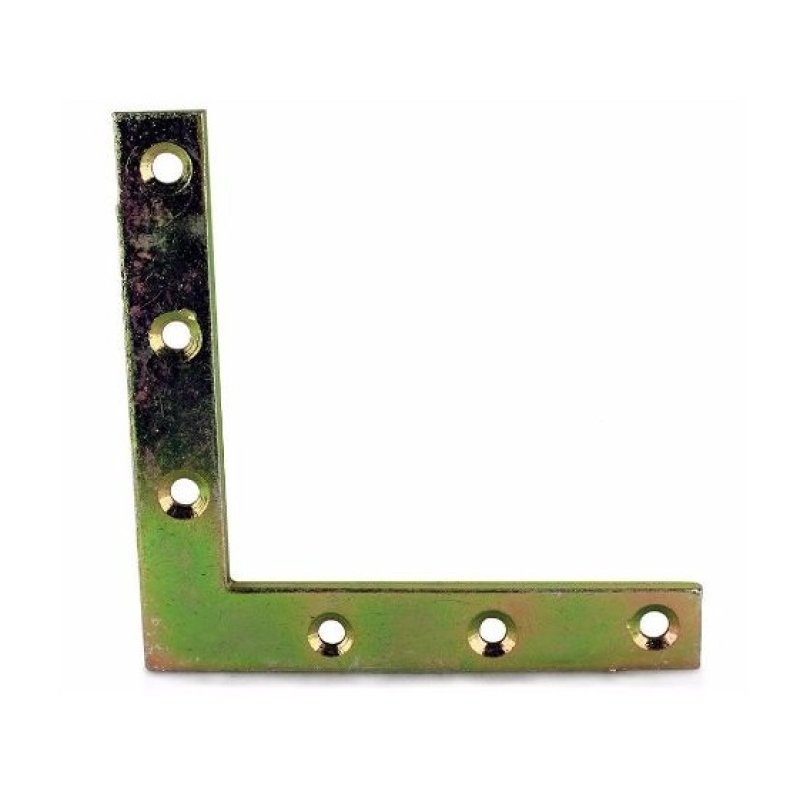 Corner Plate 2" 50Mm Zp | Holbury Hardware Stores