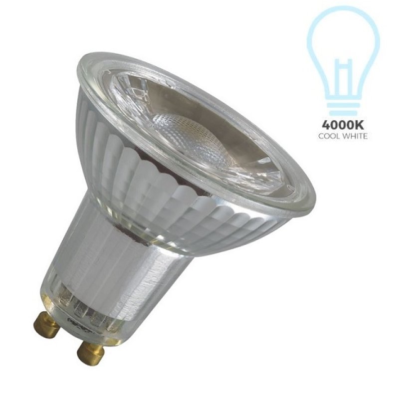 Compton 6(50) Watt Dimmable GU10 Glass Bulb | Holbury Hardware Stores