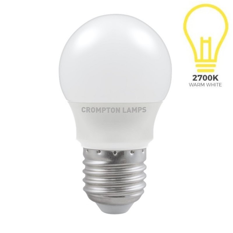 Compton 6(40) Watt Pearl ES Golfball Bulb | Holbury Hardware Stores