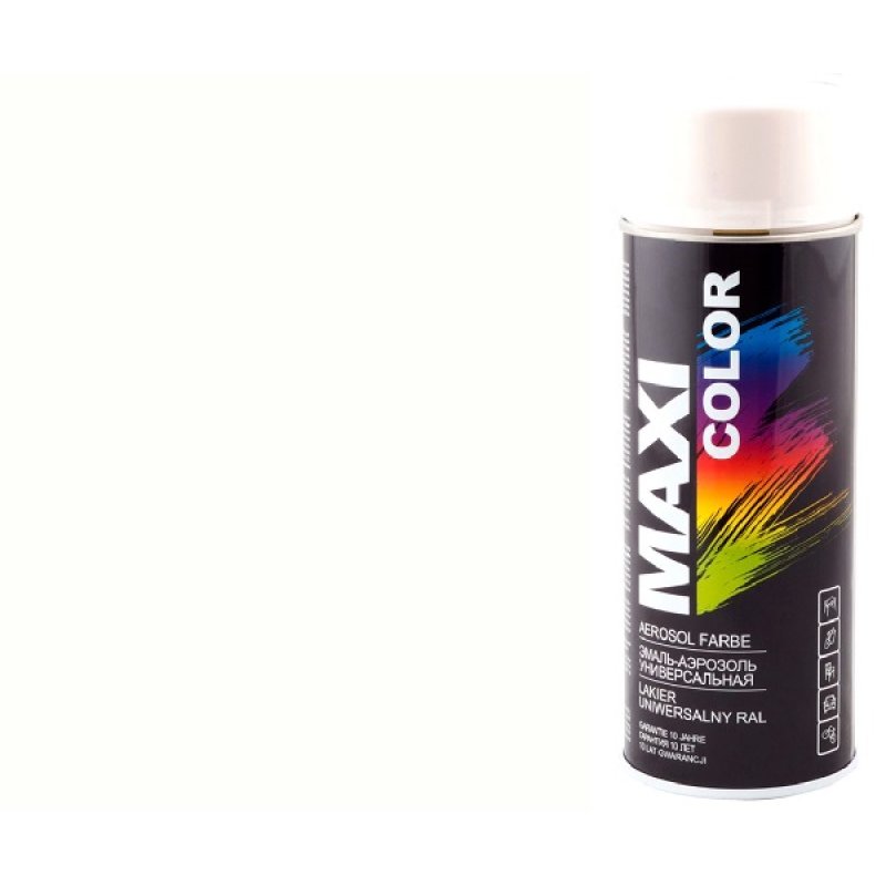 Maxicolor Matt White 400Ml | Holbury Hardware Stores