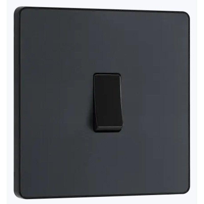 Matt Grey 1 Gang Intermediate Switch | Holbury Hardware Stores