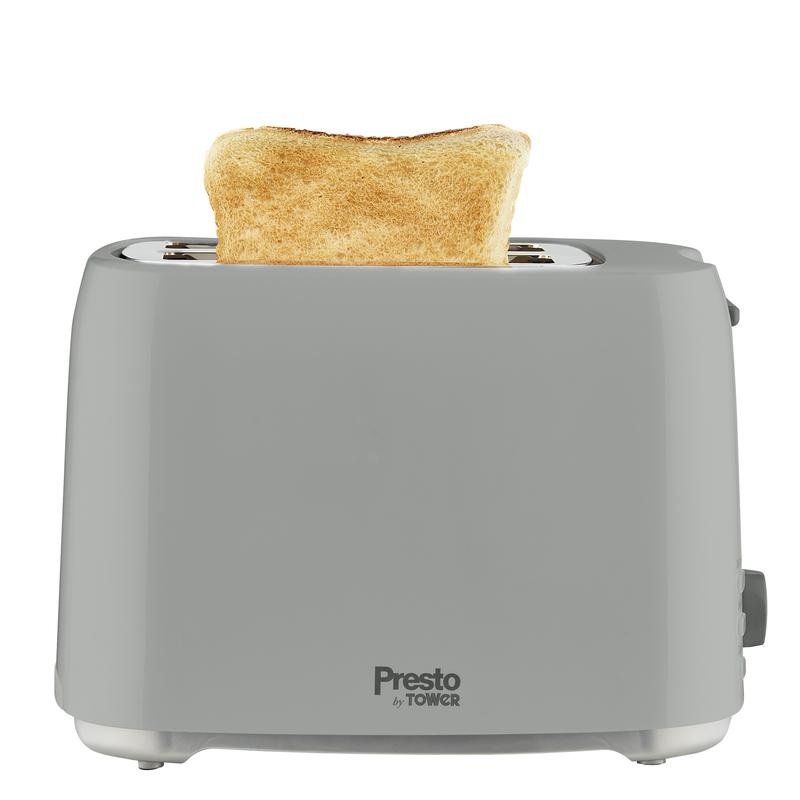 Presto 2 Slice Grey Toaster | Holbury Hardware Stores