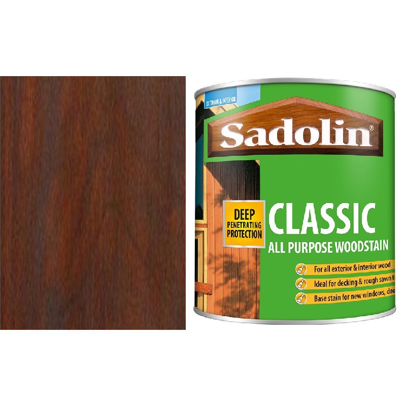 Mahogany Sadolin Classic 1Ltr | Holbury Hardware Stores
