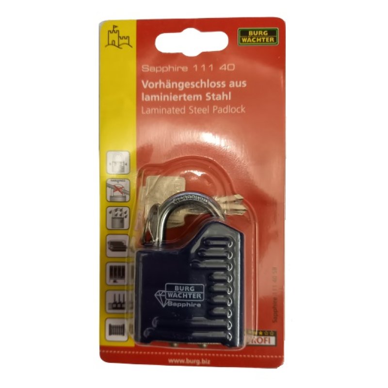 40Mm Laminated Padlock | Holbury Hardware Stores