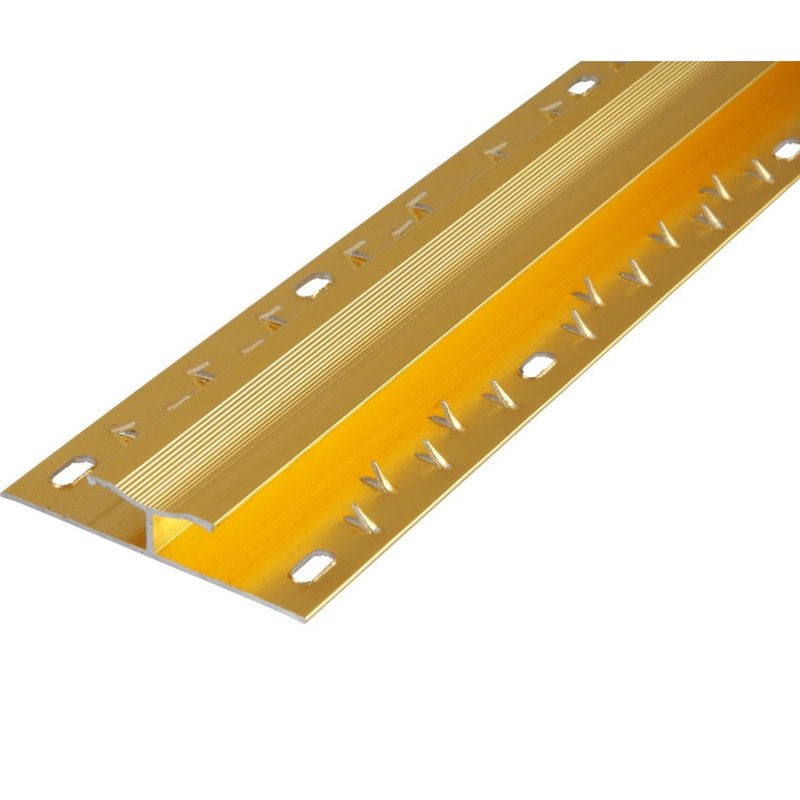 Dual Edge Carpet Trim Gold | Holbury Hardware Stores