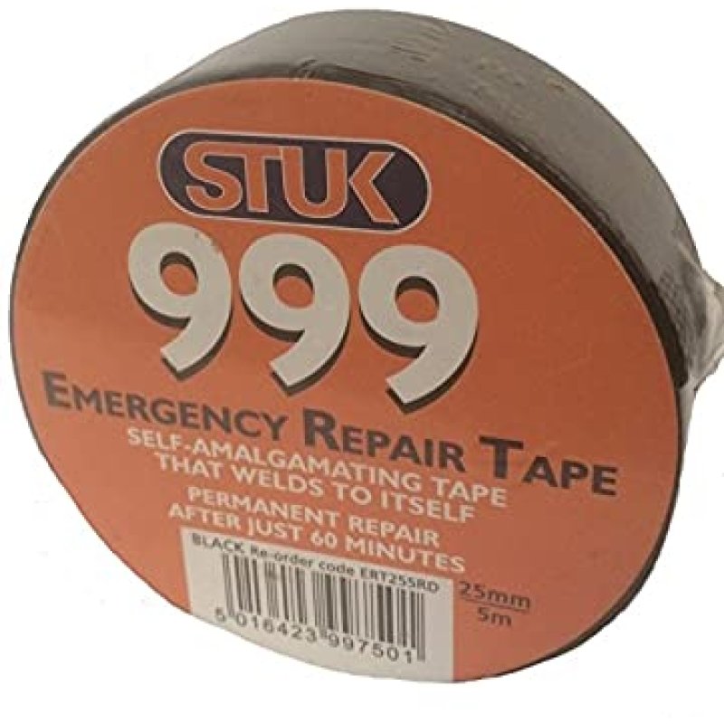 Emergency Repair Tape Black | Holbury Hardware Stores