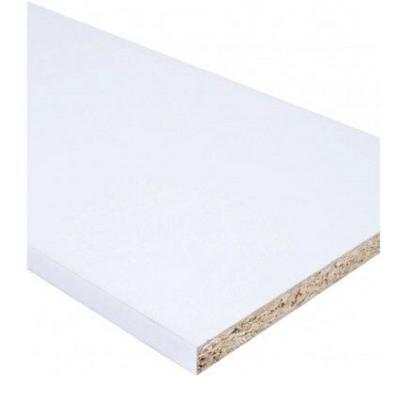 Chipboard White Faced 15X305X1830MM Sheet | Holbury Hardware Stores