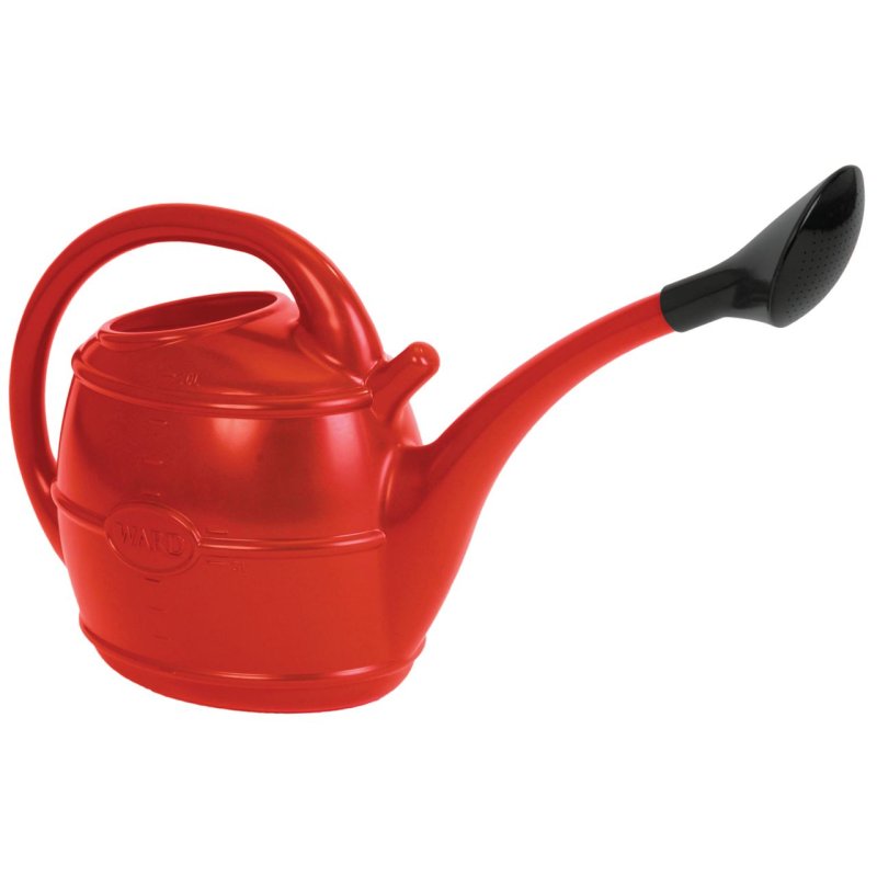 Ward 5L Red Watering Can | Holbury Hardware Stores