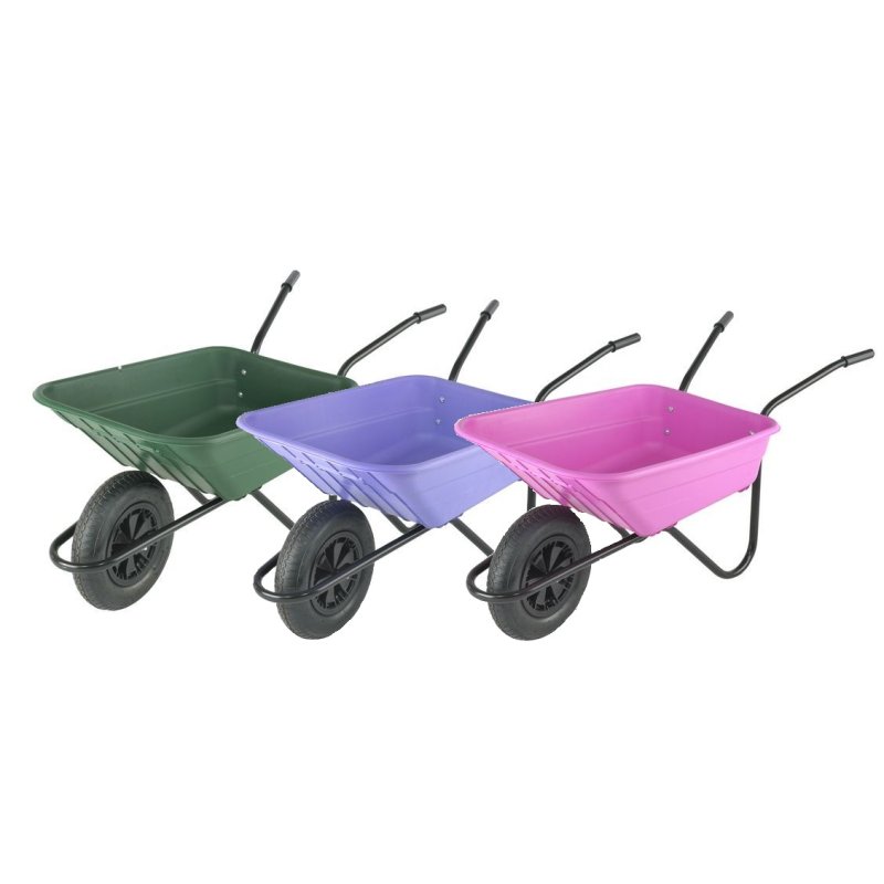 90Lt Polypropylene Wheelbarrow Assorted Colours | Holbury Hardware Stores