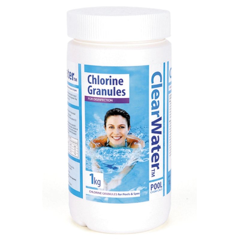 Clearwater Chlorine Granules 1Kg | Holbury Hardware Stores