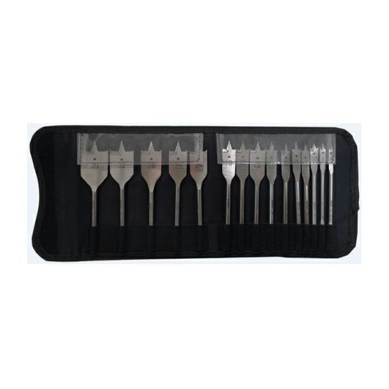 Bahco 15 Piece Flat Bit Set | Holbury Hardware Stores