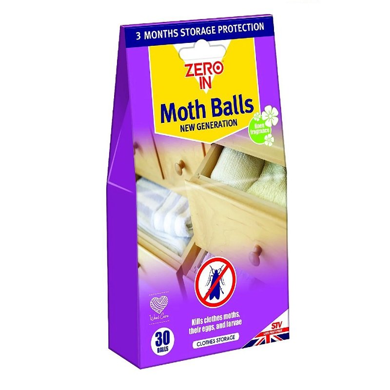 Moth Balls 30 Sachet Packs | Holbury Hardware Stores